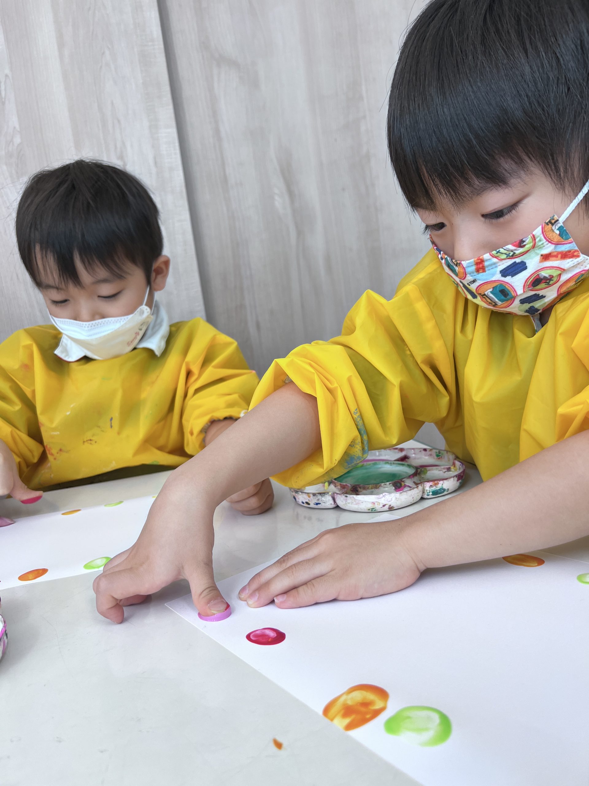 Thumb print art | Prime Academic Preschool