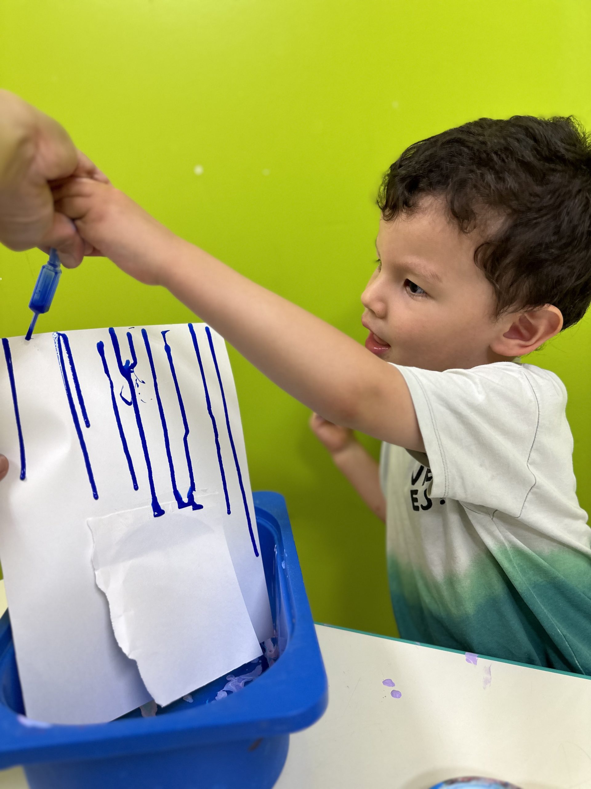 Dropper Painting | Prime Academic Preschool